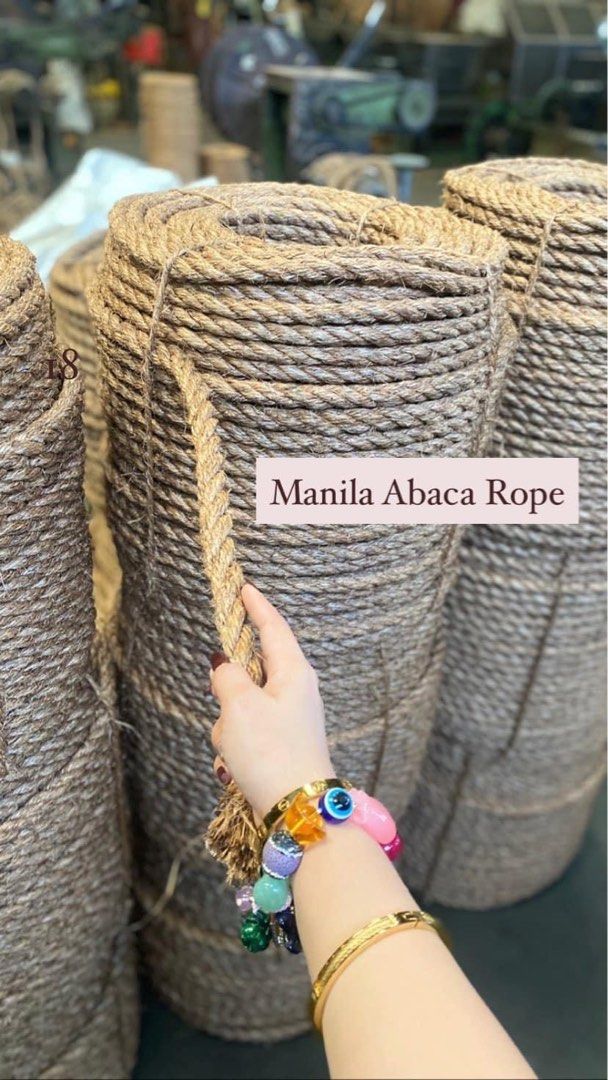ABACA ROPE/MANILA ROPE, Commercial & Industrial, Construction ...