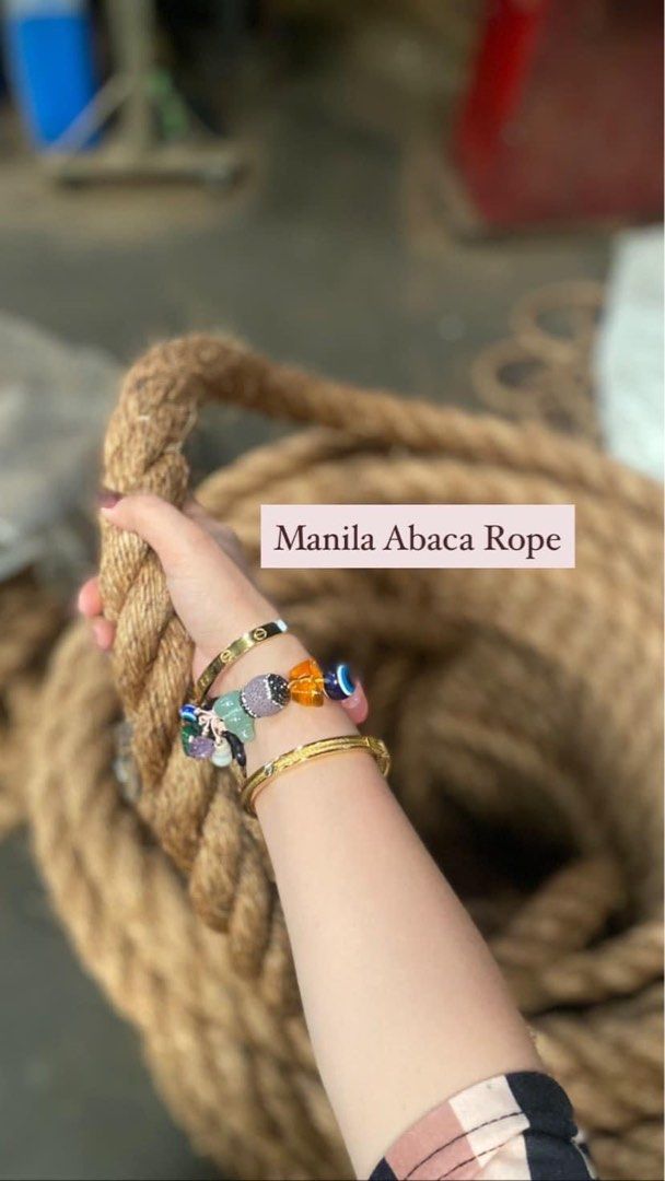 ABACA ROPE/MANILA ROPE, Commercial & Industrial, Construction ...