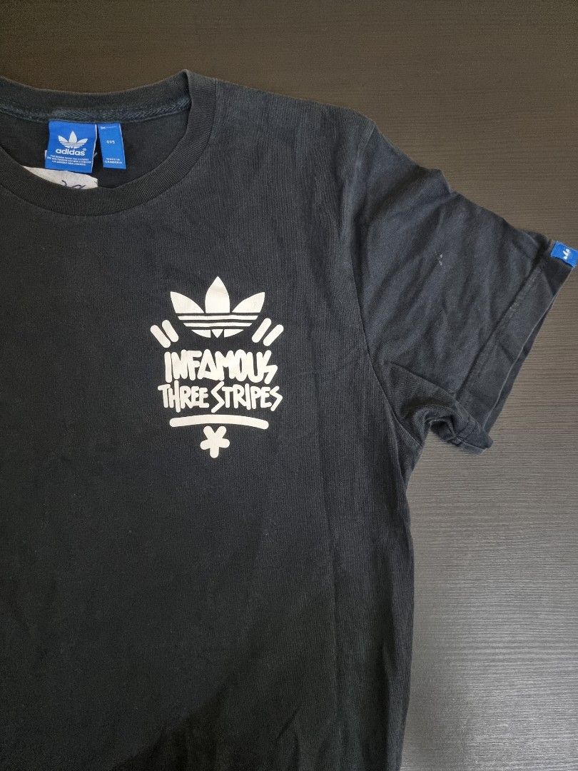 Adidas original infamous shirt, Men's Fashion, Tops & Sets, Tshirts ...