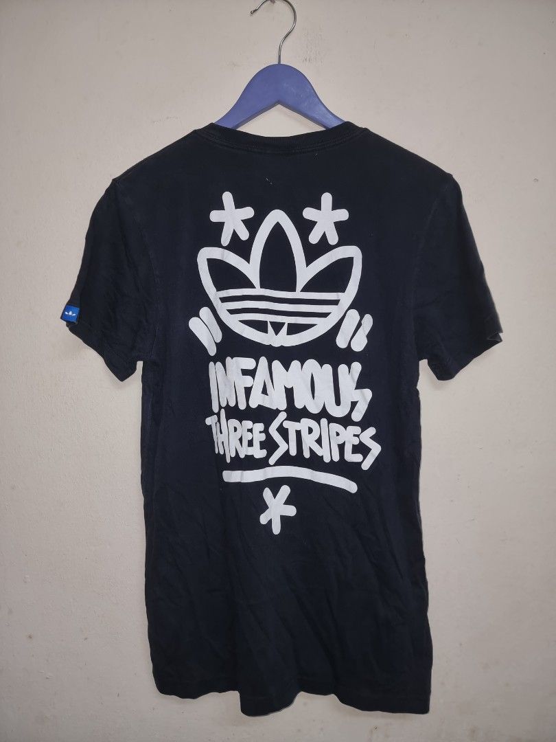 Adidas original infamous shirt, Men's Fashion, Tops & Sets, Tshirts ...