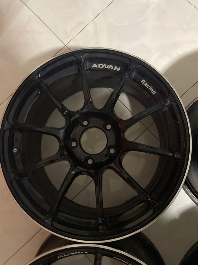 Advan RSII (17"), Car Accessories, Tyres & Rims on Carousell