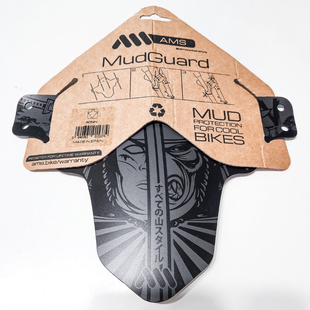 AMS Mud Guard - Ronin, Sports Equipment, Bicycles & Parts, Parts ...