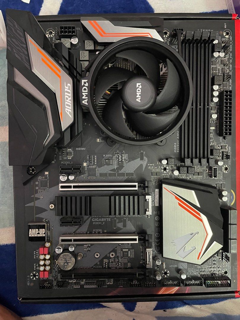 Aorus X470 Ultra Gaming & Ryzen 5 5650G, Computers & Tech, Parts ...