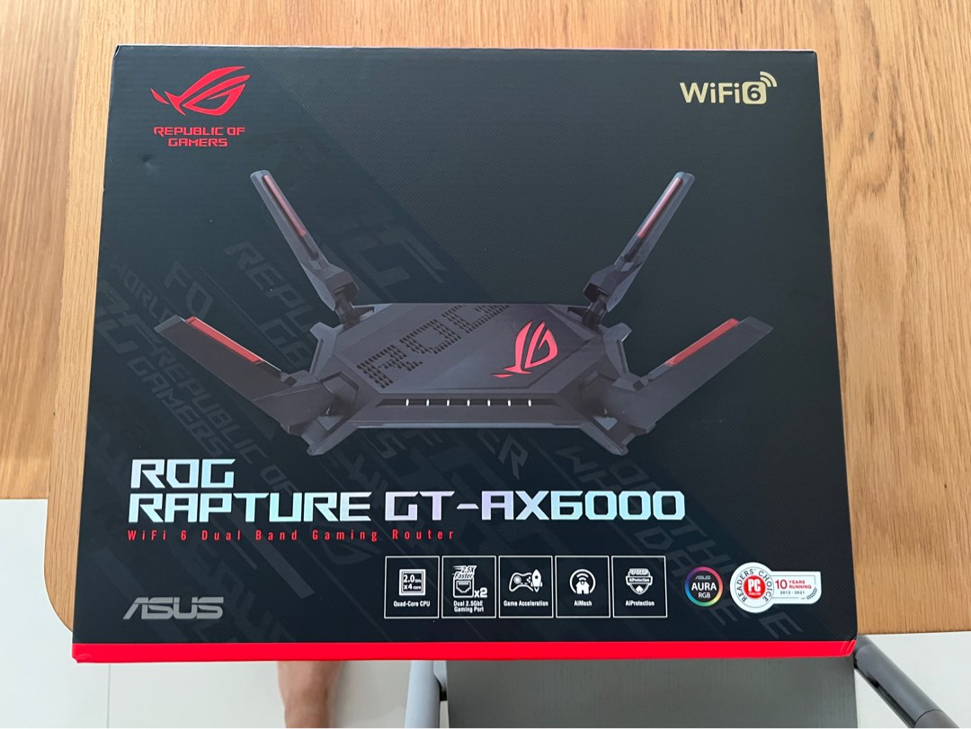 Asus ROG GT-AX6000, Computers & Tech, Parts & Accessories, Networking ...