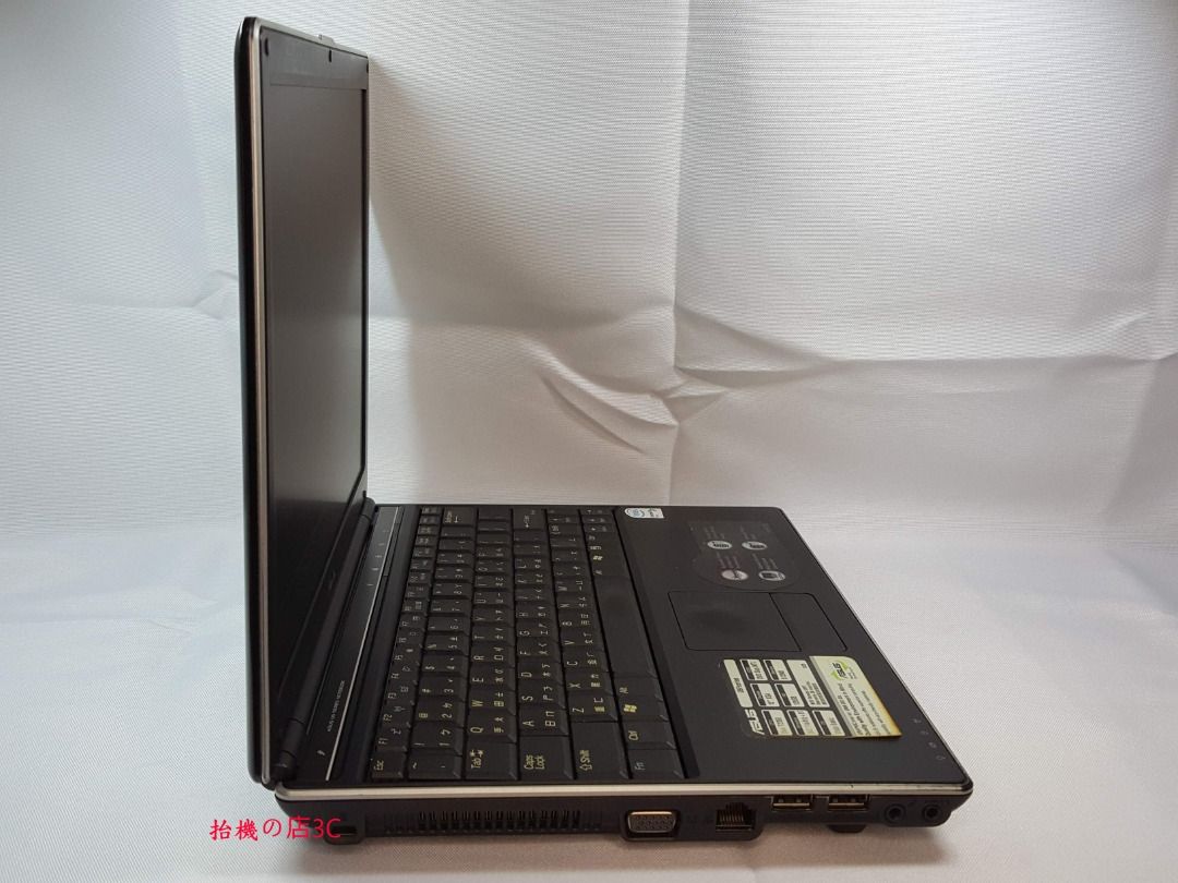 已售出 Asus U5F 雙核(黑色) 12吋 輕便 小筆電, 電腦及科技產品, 桌上電腦或筆記型電腦在旋轉拍賣