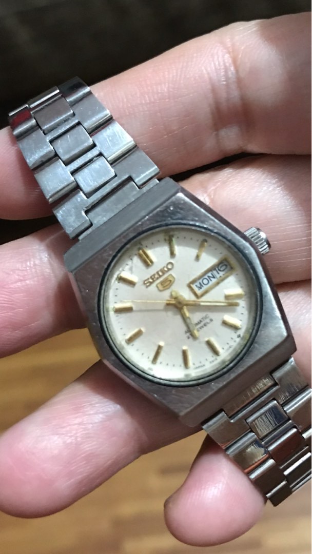 Authentic Seiko 5 Automatic Ladies Watch 21 Jewels, Women's Fashion ...