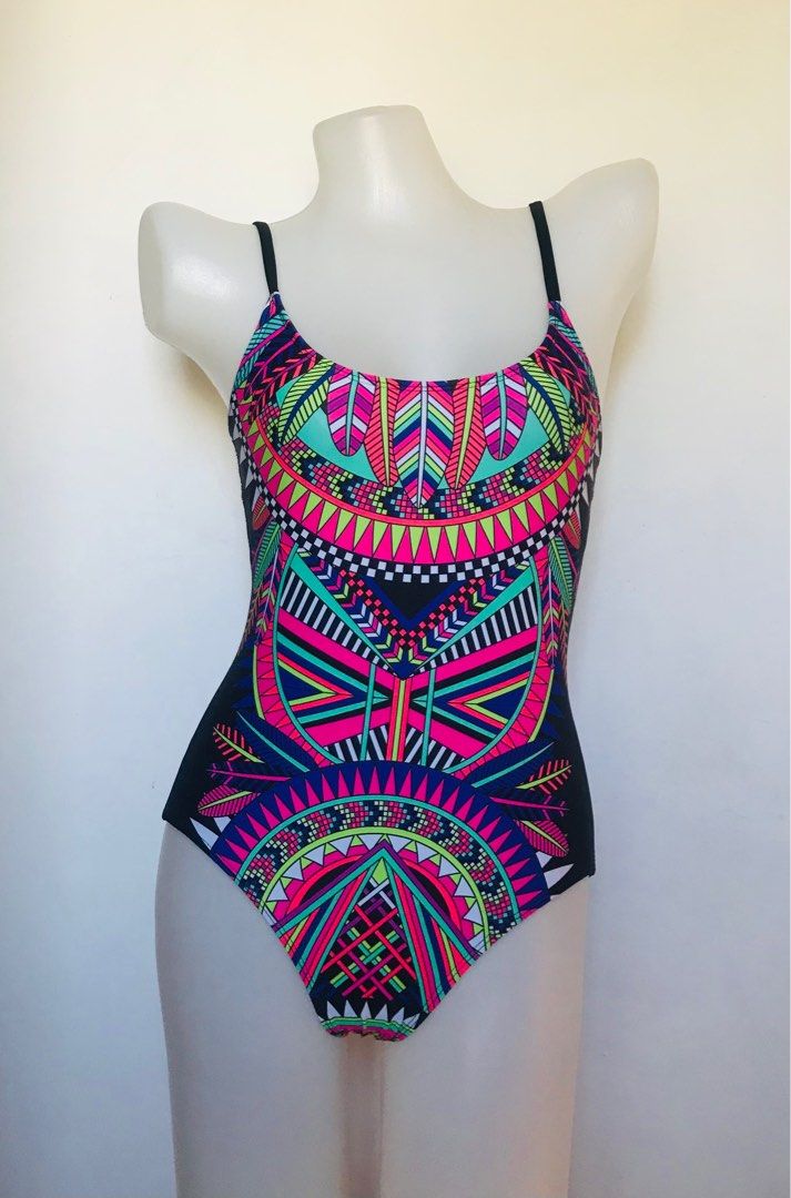 Aztec swimsuit, Women's Fashion, Swimwear, Bikinis & Swimsuits on Carousell