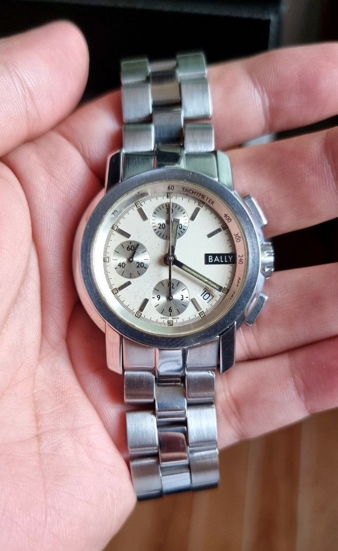 Bally swiss made automatic chronograph, Men's Fashion, Watches ...