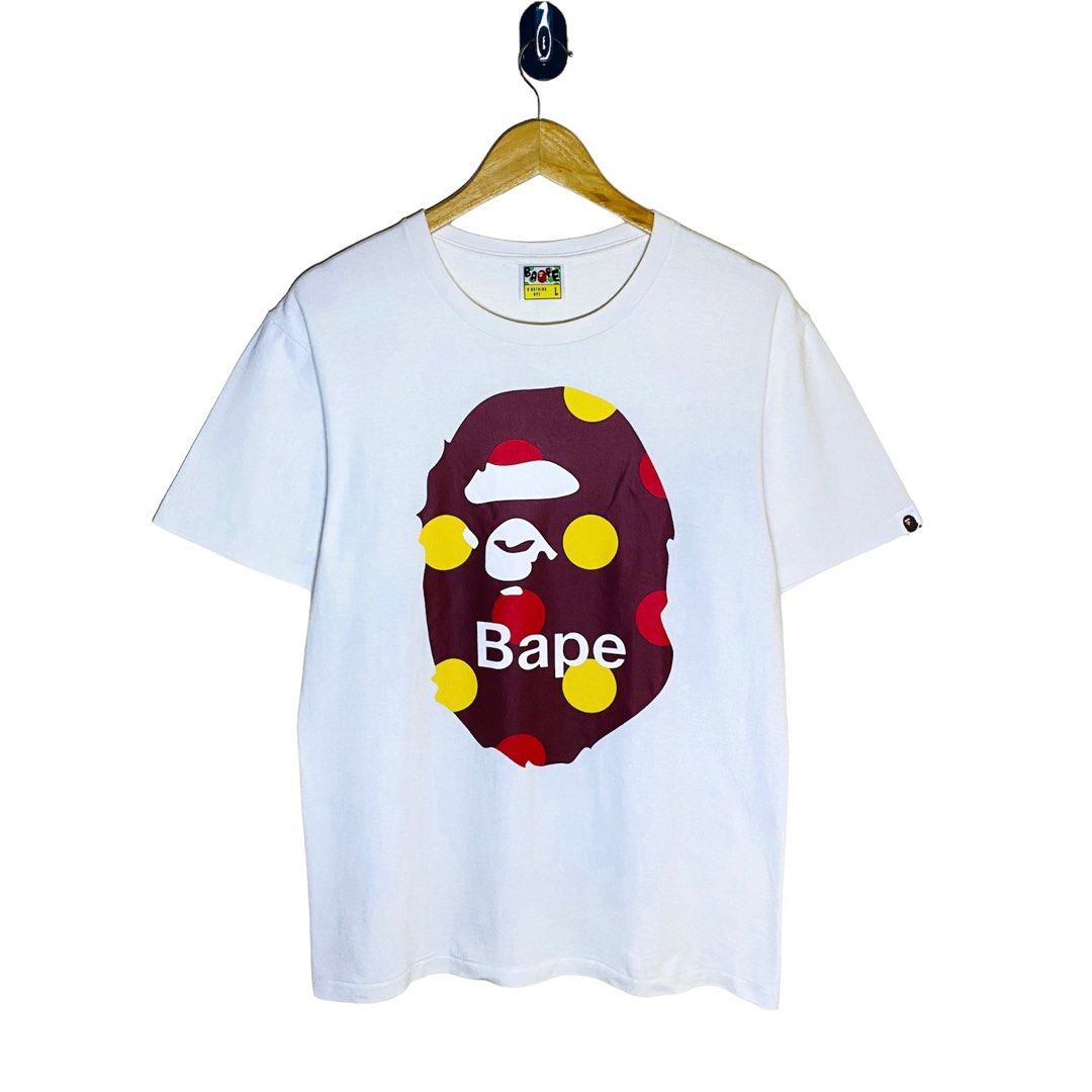 Bape Big Head, Men's Fashion, Tops & Sets, Tshirts & Polo Shirts on ...