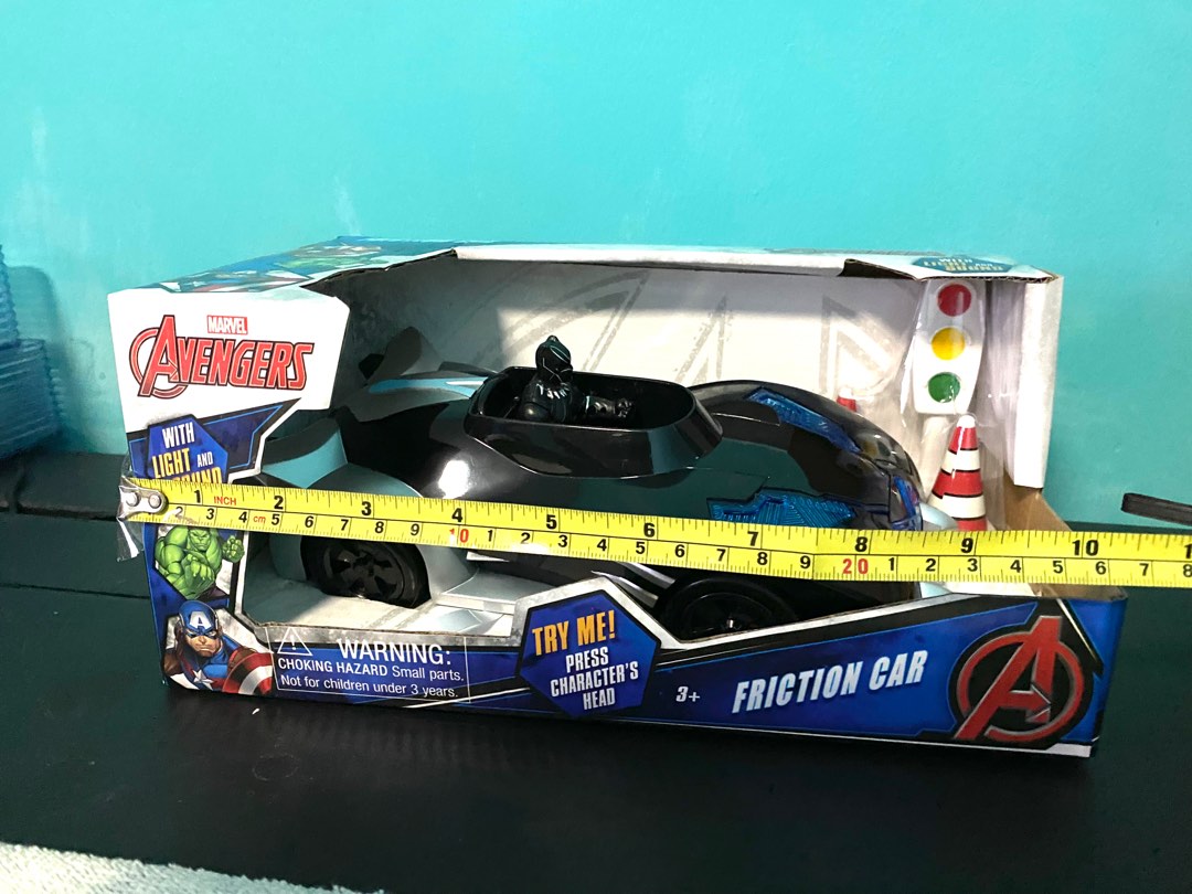 Black panther car with lights and sound, Hobbies & Toys, Toys & Games ...