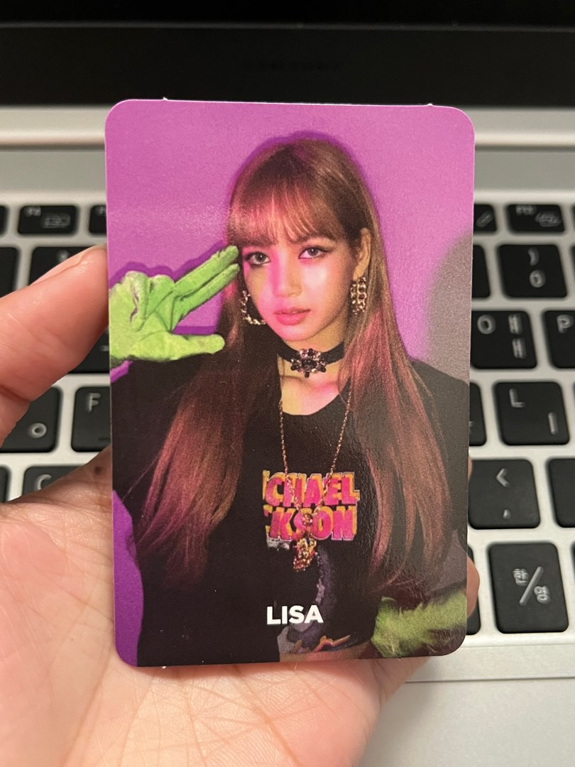 Blackpink Lisa Square Up Photocard, Hobbies & Toys, Memorabilia ...