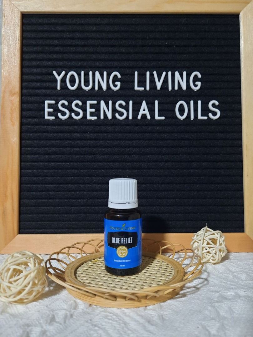 Blue Relief Essential Oil by Young Living, Furniture & Home Living ...