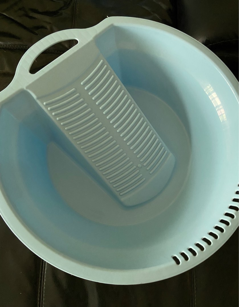 BN washboard pail laundry pail with washboard for handwashing ...