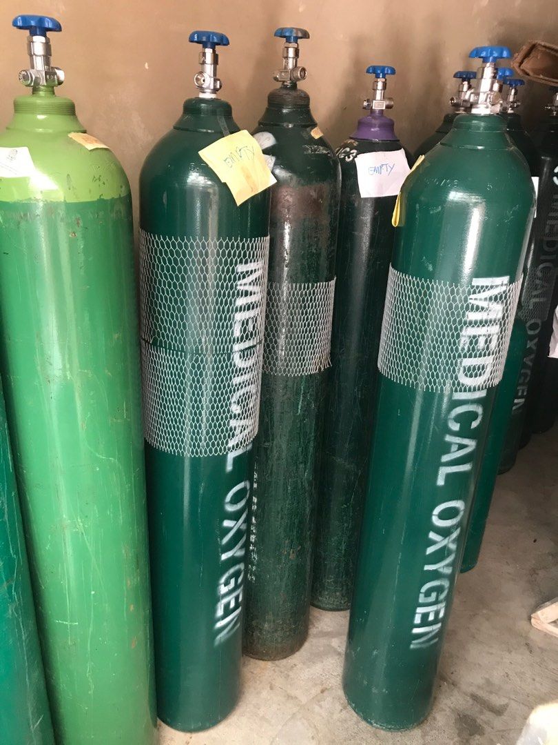 Brandnew 50lbs Oxygen tank with Full Content, Health & Nutrition ...