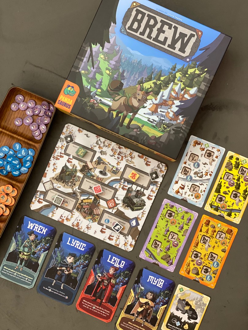 Brew Board Game, Hobbies & Toys, Toys & Games on Carousell
