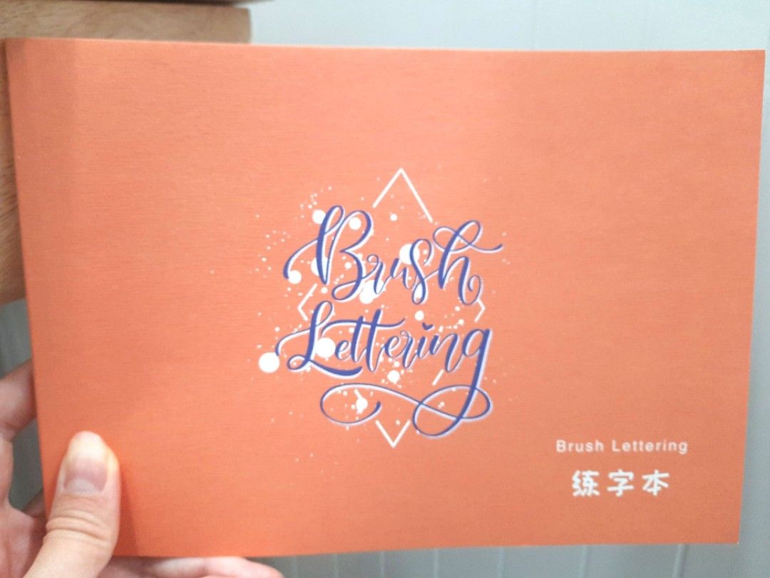 Brush lettering practice book, Hobbies & Toys, Stationery & Craft ...