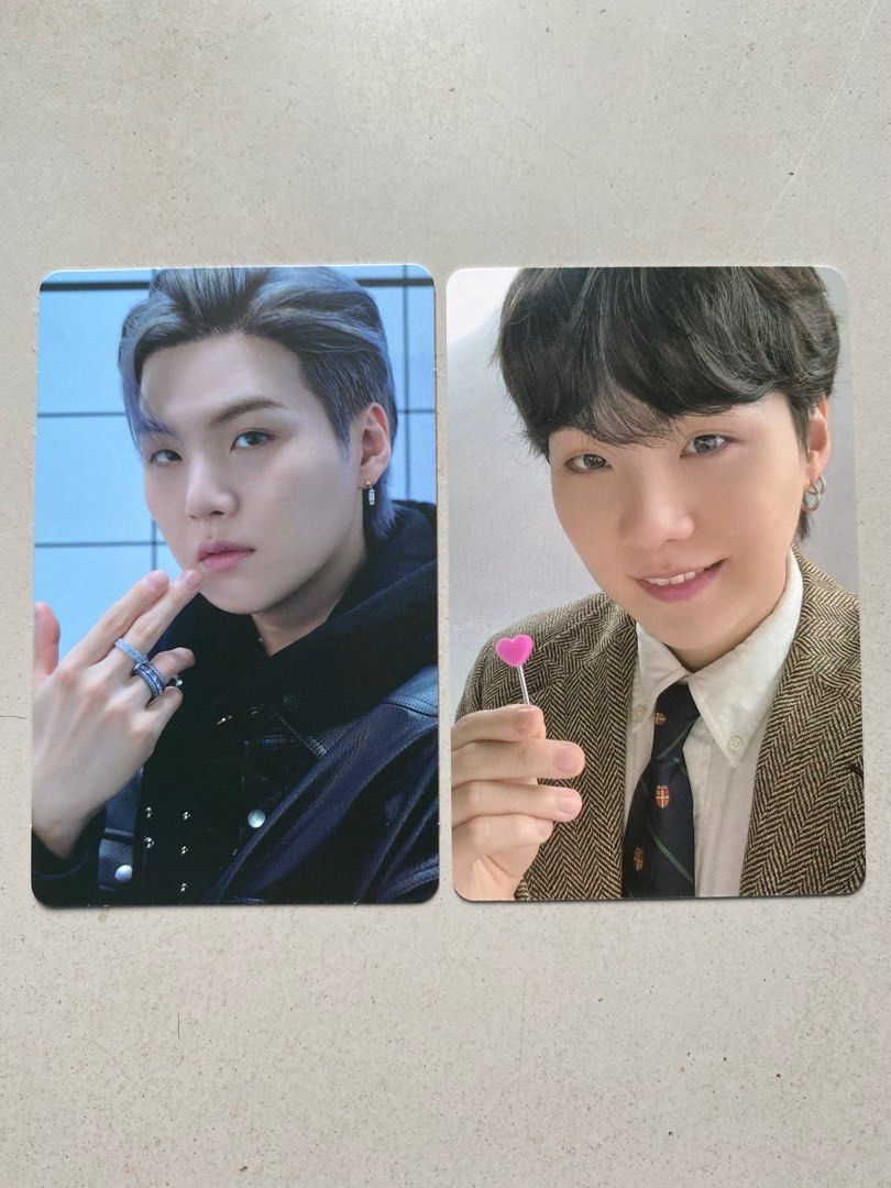 BTS PHOTOCARD YOONGI FESTA DDAY CALENDAR PC AND PROOF STANDARD NRPC ...