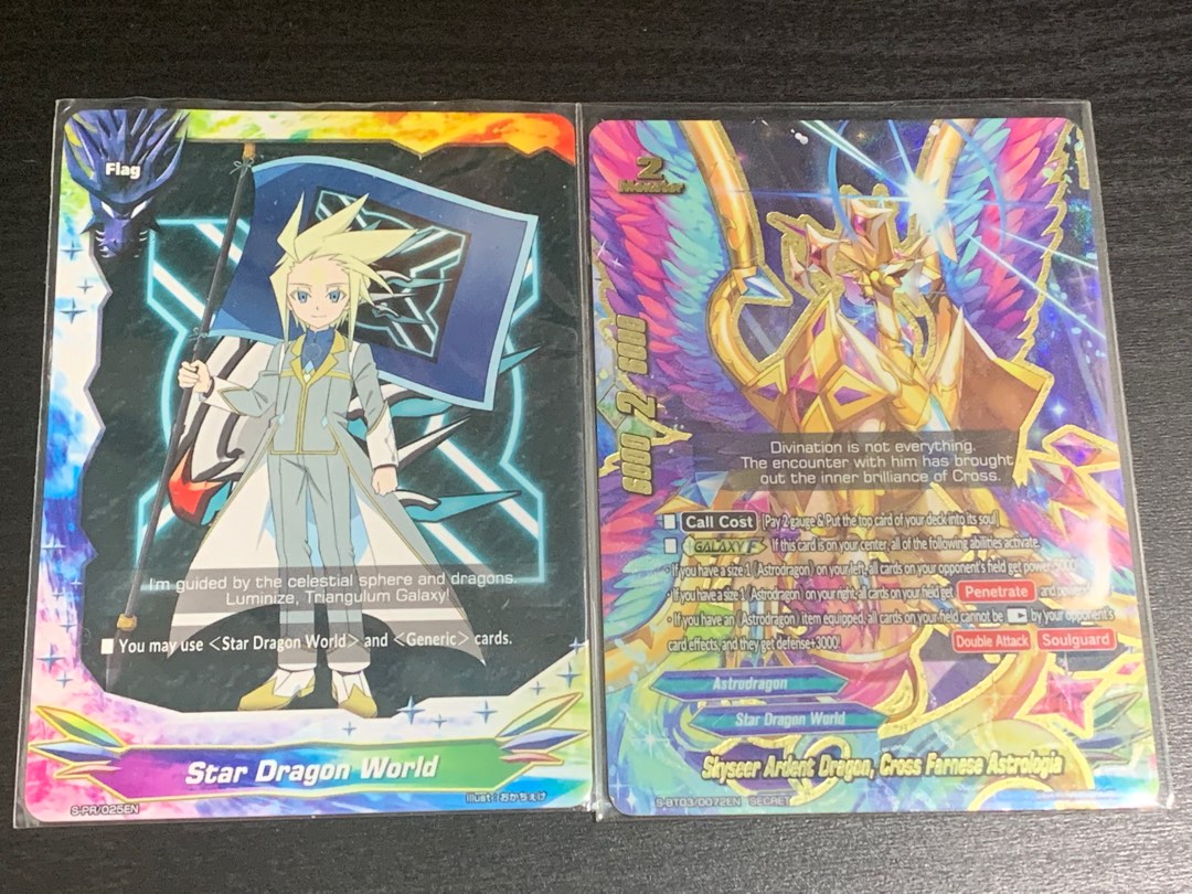 WTS/WTT Buddyfight Astrodragon deck with spares, Hobbies & Toys, Toys ...
