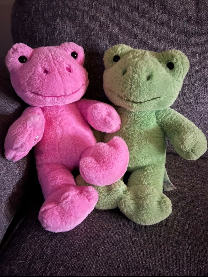 Build A Bear Frogs, Hobbies & Toys, Toys & Games on Carousell
