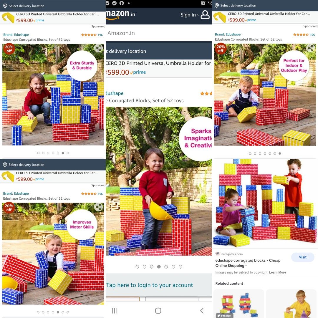 Build Your Own Blocks, Hobbies & Toys, Toys & Games on Carousell