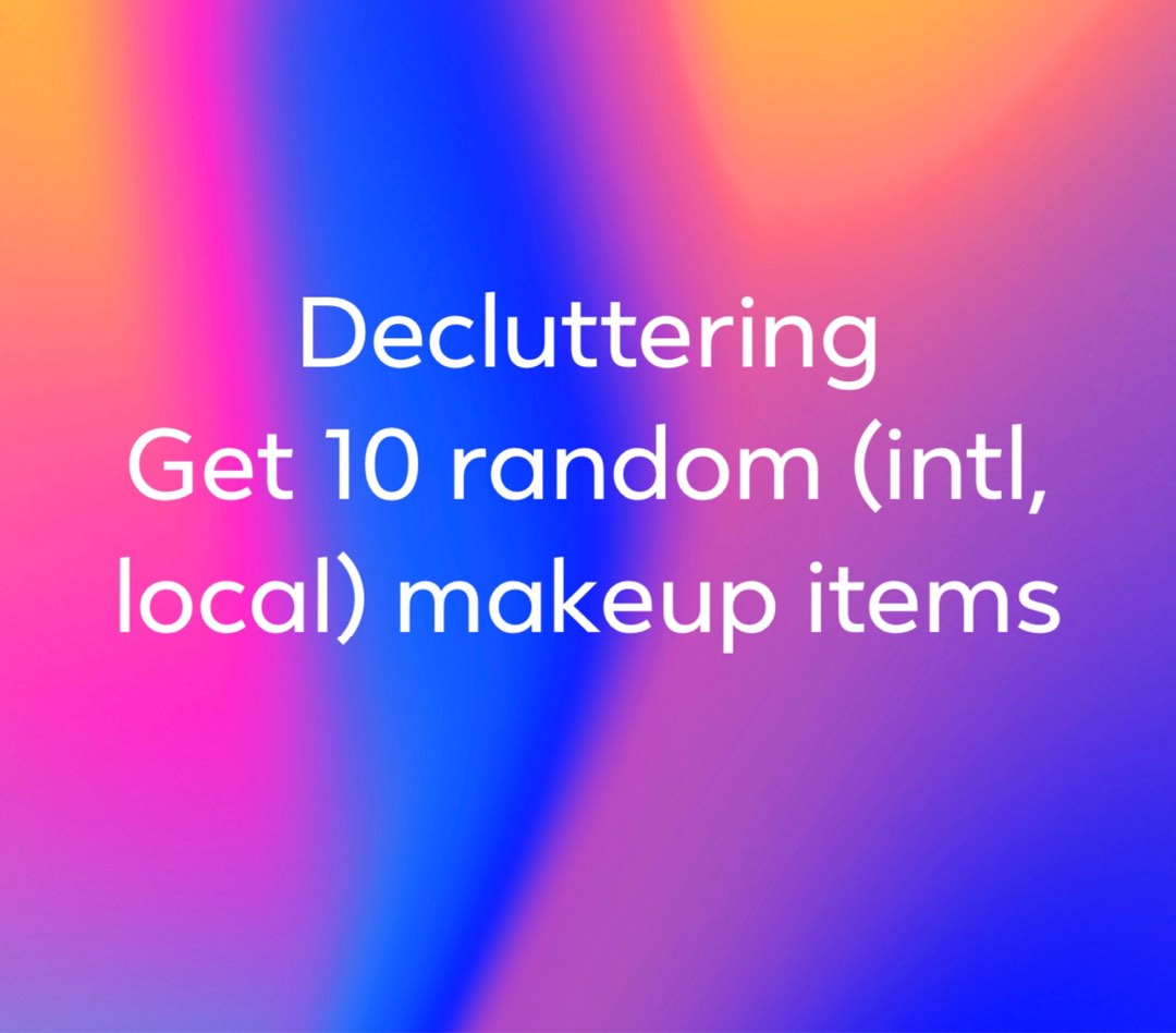 Bundle! Decluttering! 10 RANDOM MAKEUP ITEMS , Beauty & Personal Care ...