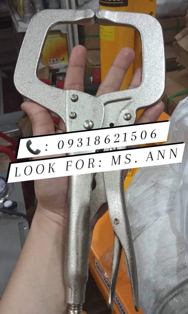 C clamp vise grip, Commercial & Industrial, Construction Tools ...