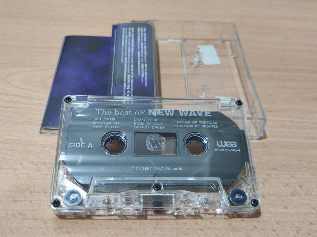 (Cassette) The Best Of New Wave, Hobbies & Toys, Music & Media, CDs ...