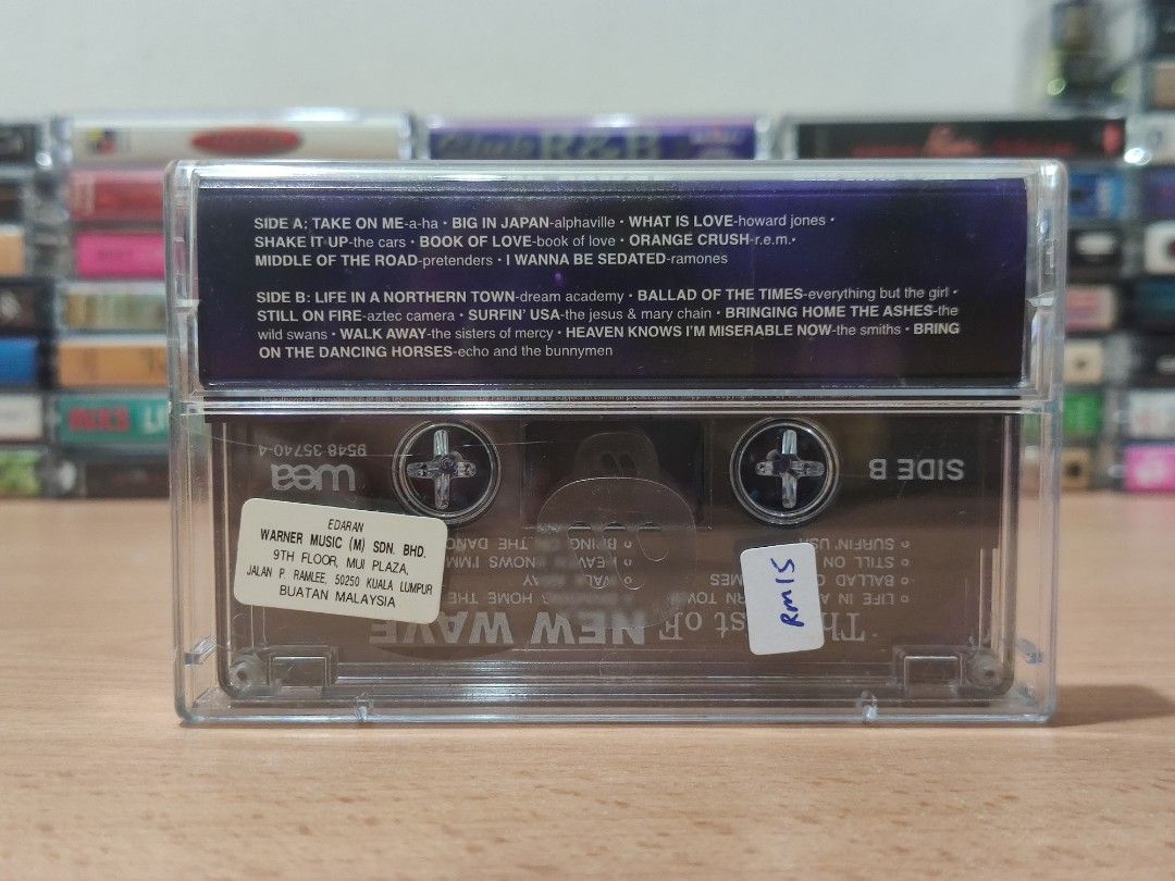 (Cassette) The Best Of New Wave, Hobbies & Toys, Music & Media, CDs ...