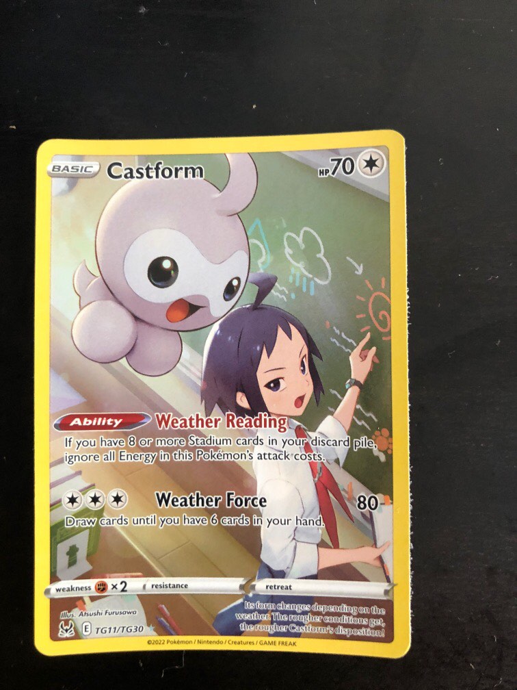 Castform, Hobbies & Toys, Toys & Games on Carousell