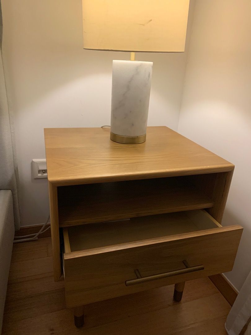 Castlery Chelsea Bedside Table x2, Furniture & Home Living, Furniture ...