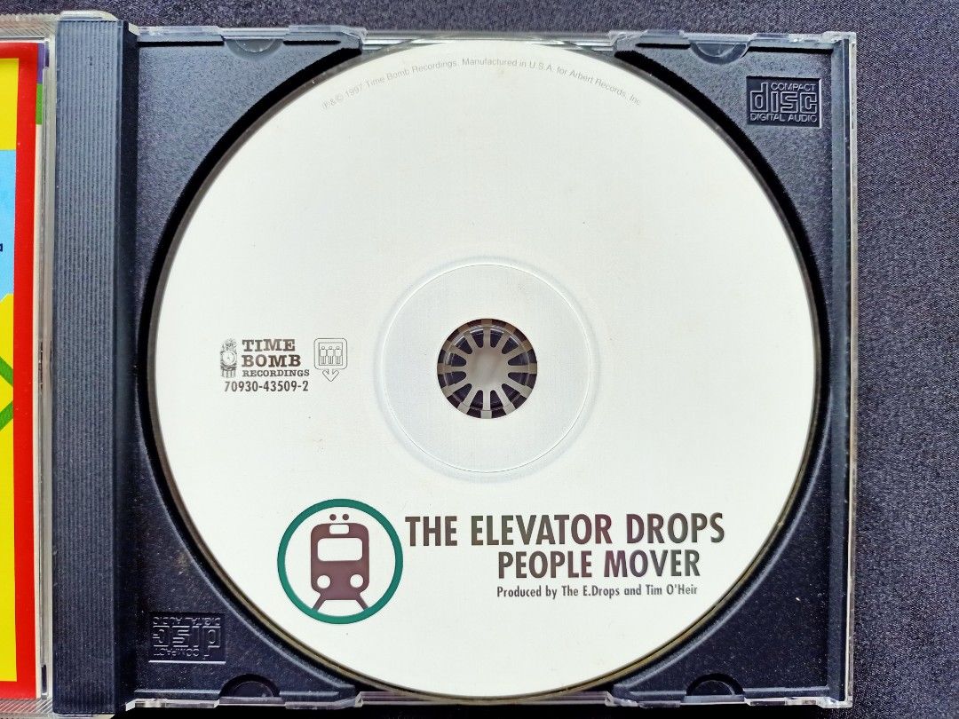 CD The Elevator Drops : people mover, Hobbies & Toys, Music & Media ...