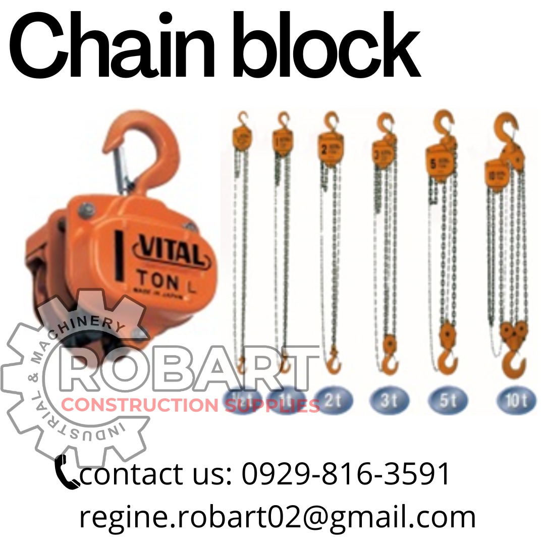 Chain block, Commercial & Industrial, Construction Tools & Equipment on ...