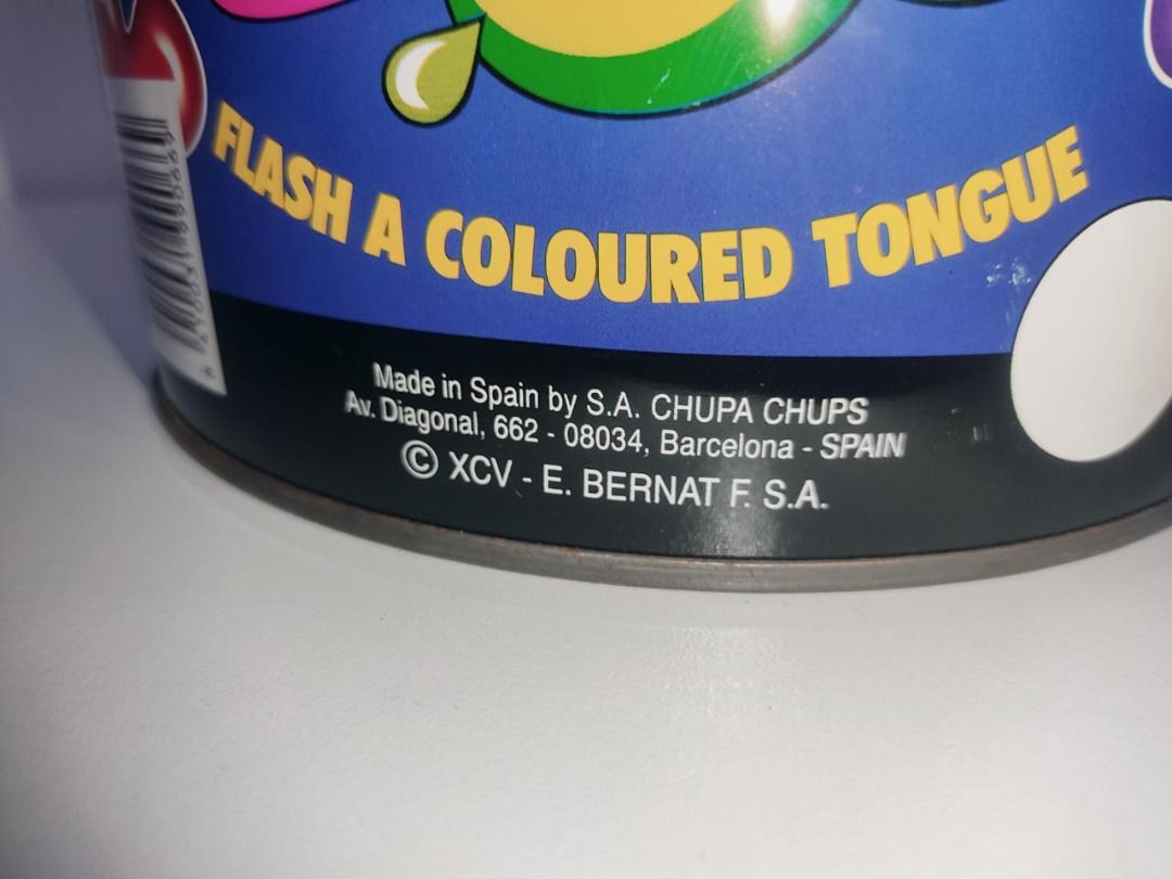 CHUPA CHUPS LOLLIPOPS CANDY COLLECTIBLE BUCKET TIN, Hobbies & Toys ...