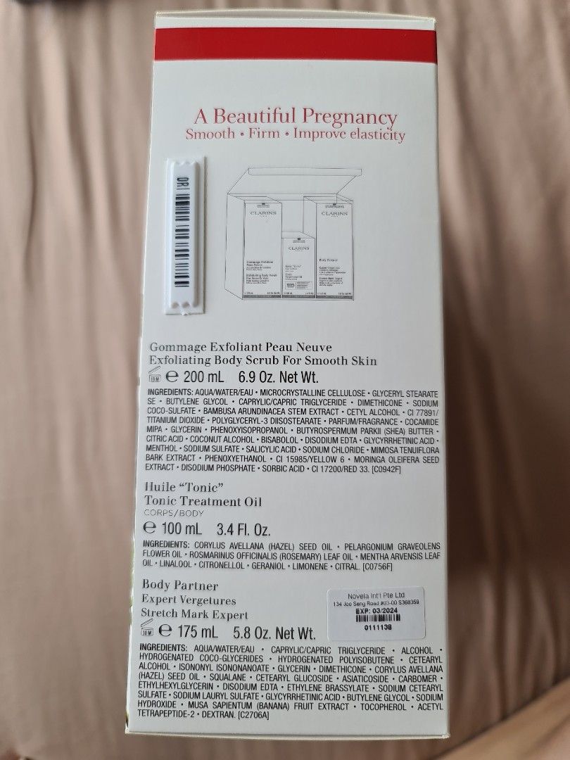 Clarins Travel Exclusive Set, Beauty & Personal Care, Bath & Body, Body ...