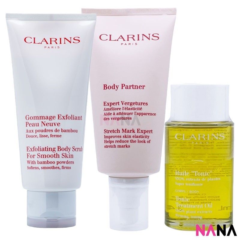 Clarins Travel Exclusive Set, Beauty & Personal Care, Bath & Body, Body ...