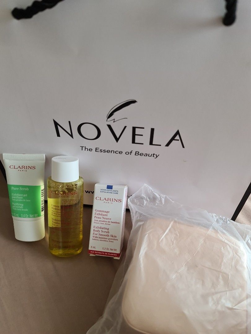 Clarins Travel Exclusive Set, Beauty & Personal Care, Bath & Body, Body ...