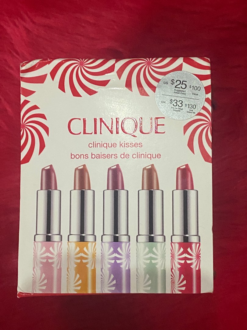 Clinique lipstick set of 5, Beauty & Personal Care, Face, Makeup on ...