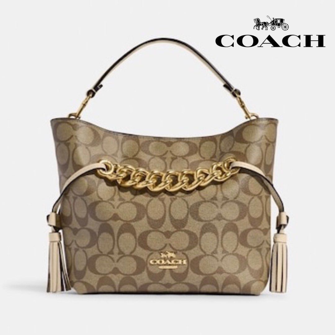 Coach Andy Crossbody In Signature Canvas, Women's Fashion, Bags ...