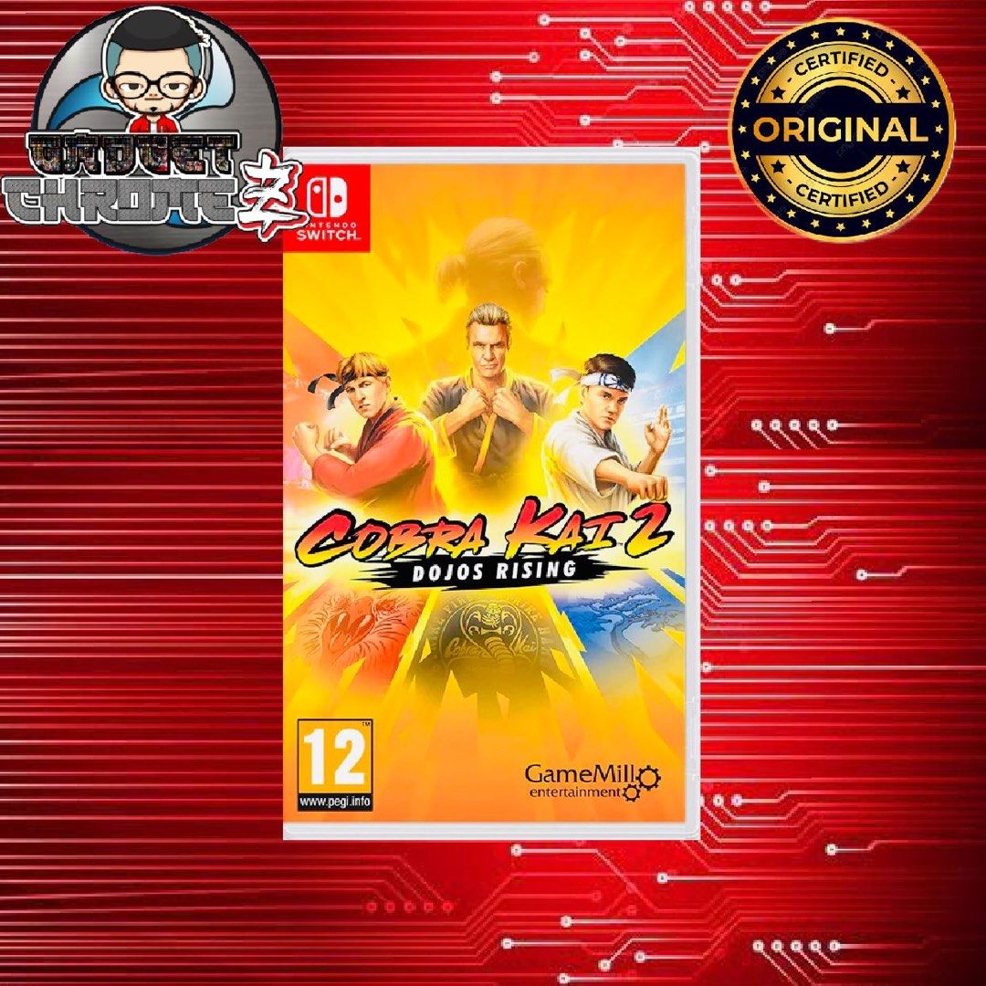 Cobra Kai 2 Dojos Rising | Nintendo Switch Game | BRANDNEW, Video ...