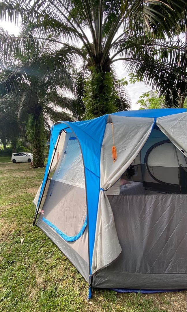 Coleman Cortes Octagon Tent 8P, Sports Equipment, Hiking & Camping on ...