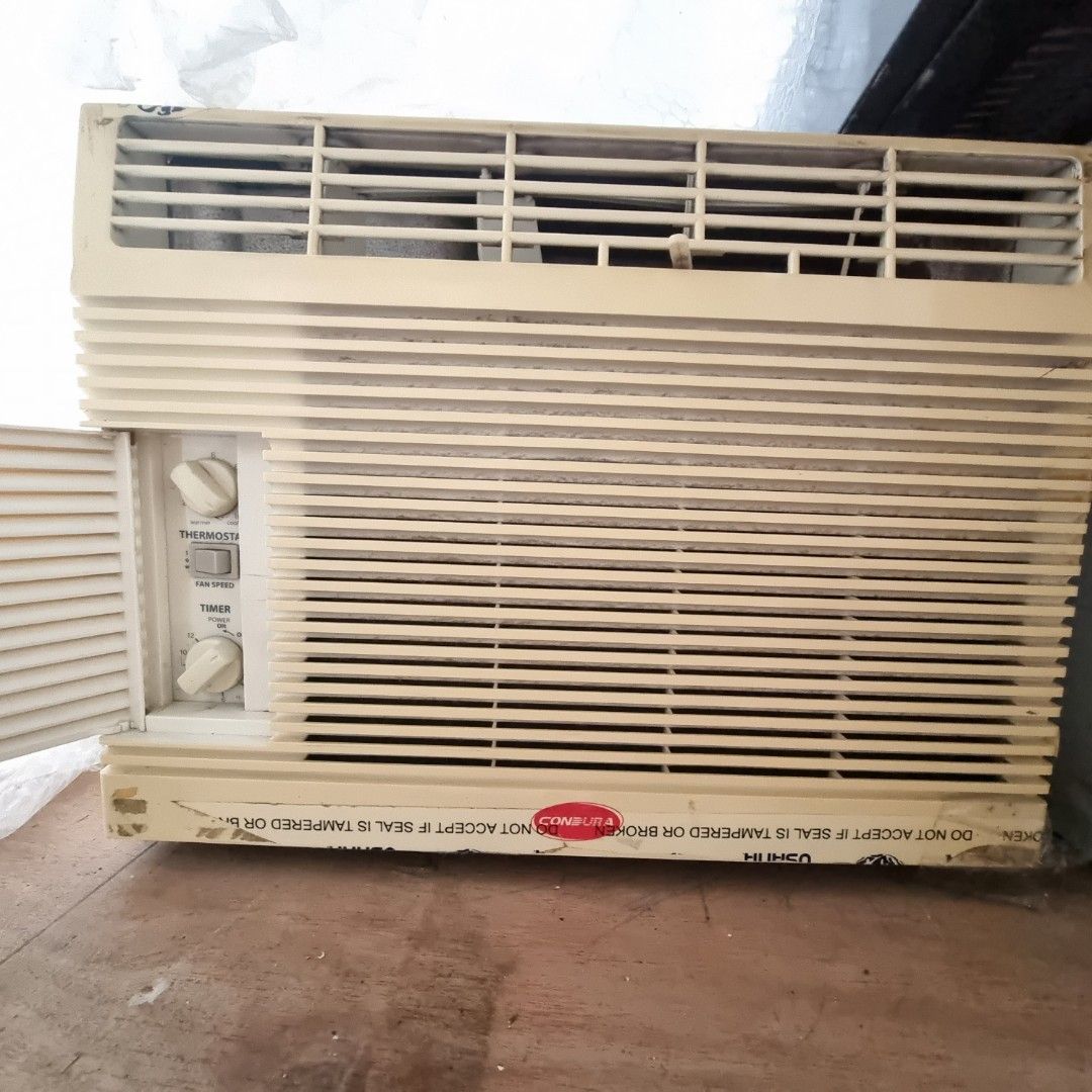 Condura Aircon Window Type .5Hp, TV & Home Appliances, Air Conditioning ...