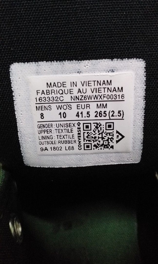 CONVERSE BLACK LABEL CT70, Men's Fashion, Footwear, Sneakers on Carousell