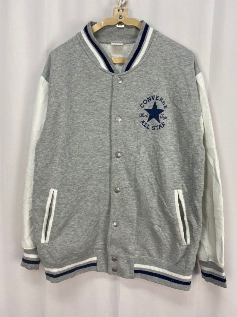 Converse varsity jacket, Men's Fashion, Coats, Jackets and Outerwear on ...