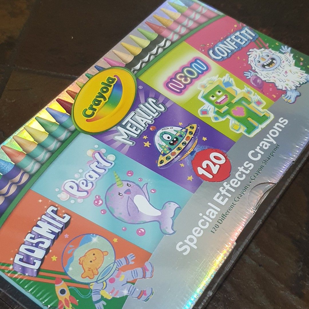 Crayola Special Effects Toy Craft Kids Glitter Neon Cosmic, Hobbies ...