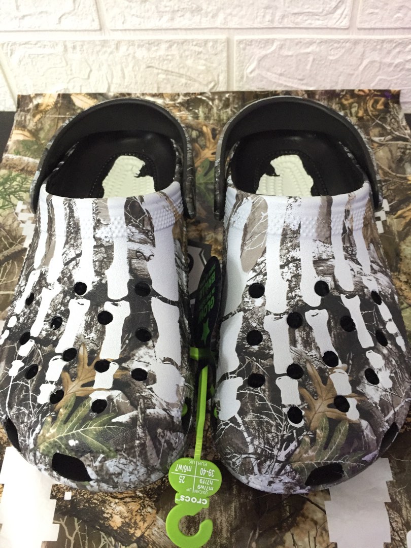 CROCS X PLEASURE, Men's Fashion, Footwear, Slippers & Slides on Carousell