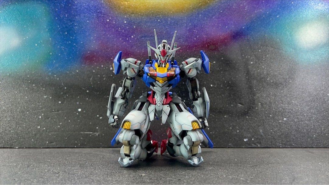 Custom Painted Gundam Aerial HG, Hobbies & Toys, Toys & Games on Carousell