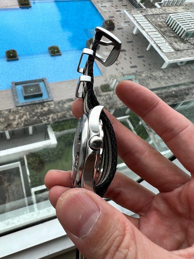 Custom Seiko Mod 007 Omega Seamaster, Men's Fashion, Watches ...