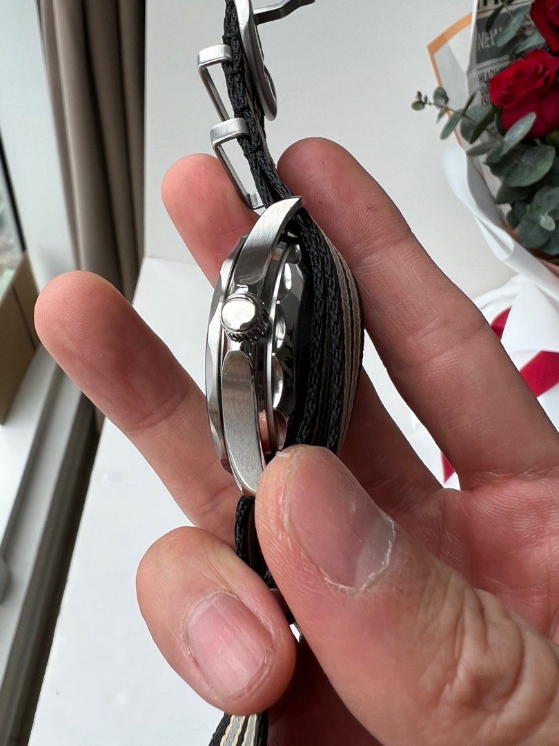 Custom Seiko Mod 007 Omega Seamaster, Men's Fashion, Watches ...