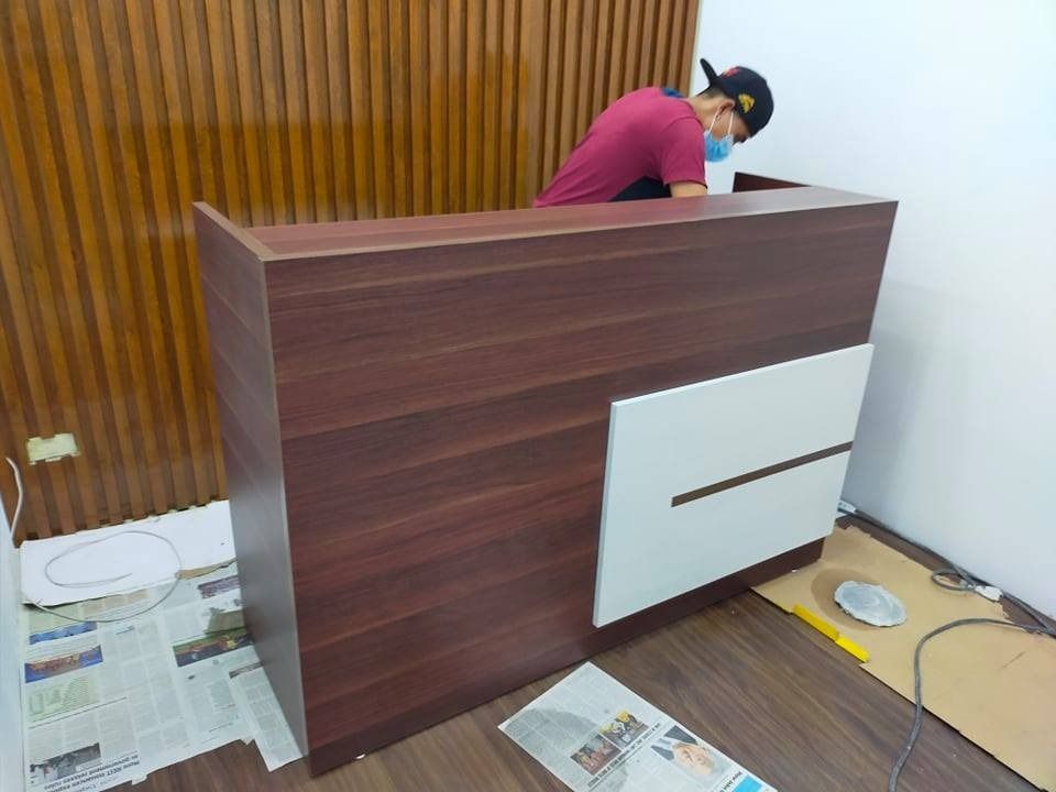 Customized Reception Table., Office Furnitures, Furniture & Home Living ...