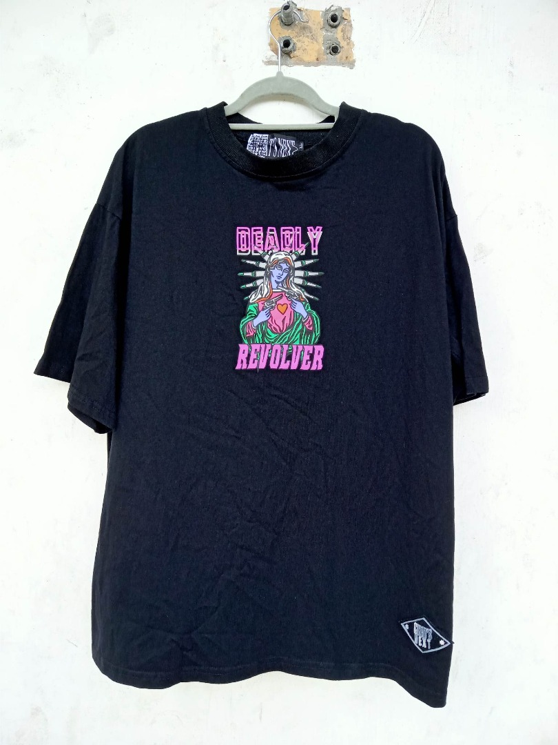 DEADLY REVOLVER MOTHER MAMA MARY T SHIRT WHAT'S UP BRAND, Men's Fashion ...